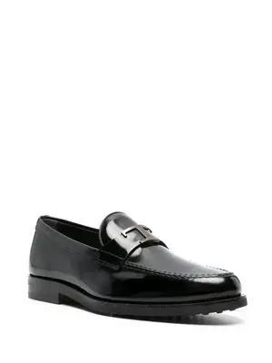 TOD'S T Timeless Leather Loafers