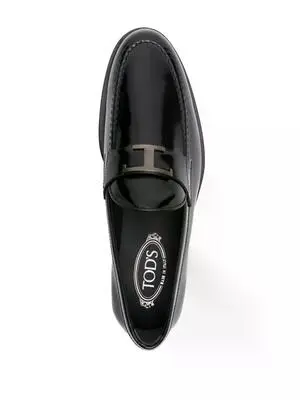 TOD'S T Timeless Leather Loafers