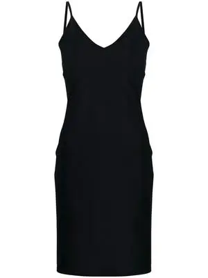 JIL SANDER V-neck Slip Minidress