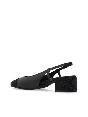 Tory Burch 45mm Cap-toe Slingback Pumps