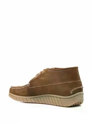 TOM FORD Contrasting Suede Ankle Boots