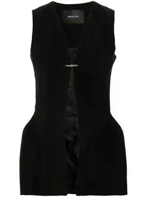 MUGLER Corseted Pierced Vest
