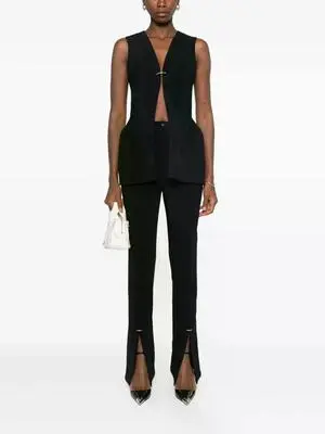 MUGLER Corseted Pierced Vest