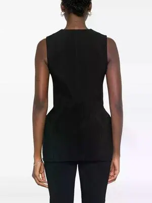 MUGLER Corseted Pierced Vest