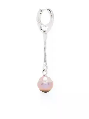MARIA BLACK Squash Single Drop Earring - Silver