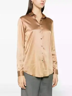 BLANCA VITA Satin Shirt