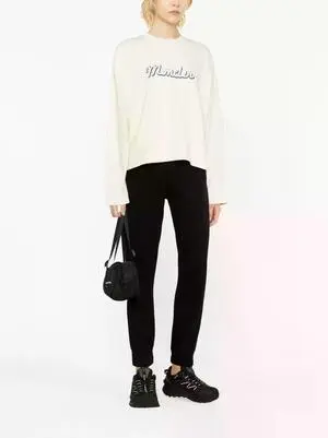 Moncler Logo-embroidered Cotton Sweatshirt