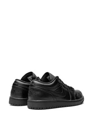 JORDAN Air 1 Low Triple Sneakers - Black