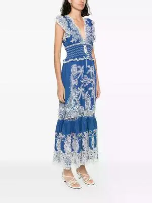 Farm Rio Richelieu Maxi Dress