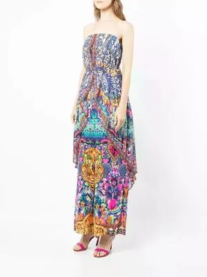 Camilla Strapless Wide Leg Jumpsuit