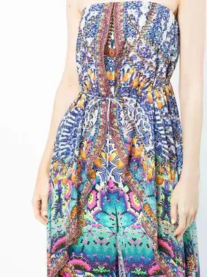 Camilla Strapless Wide Leg Jumpsuit