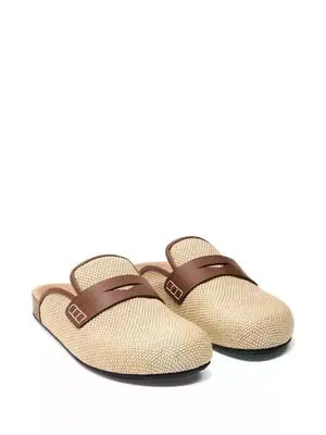 JW Anderson Canvas Mules - Neutrals