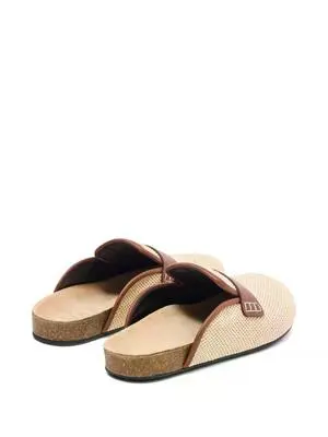 JW Anderson Canvas Mules - Neutrals