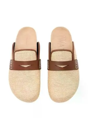 JW Anderson Canvas Mules - Neutrals