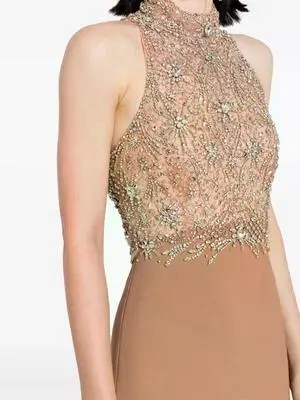 Jenny Packham Orion Crystal-embellished Gown