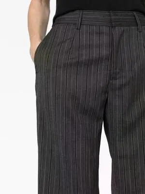Alessandra Rich Pinstriped Tailored Trousers