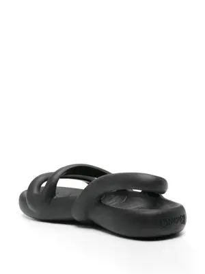 Camper Kobarah Moulded Flat Sandals - Black