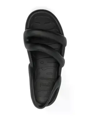 Camper Kobarah Moulded Flat Sandals - Black