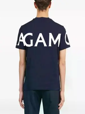 FERRAGAMO Logo-print Cotton T-shirt