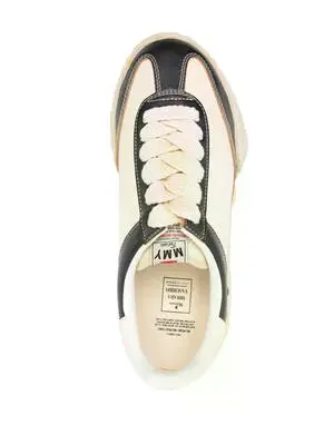 Mihara Yasuhiro Herbie Og Sole Leather Sneakers - Neutrals