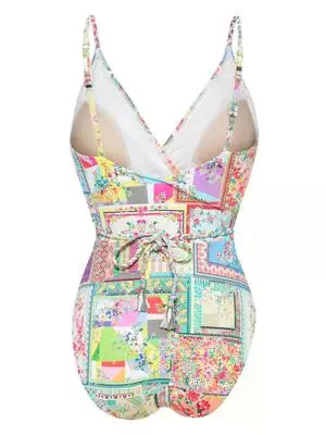 Johnny Was Fleur One Piece Swimsuit