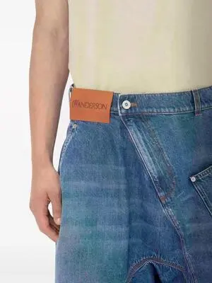 JW Anderson Twisted Denim Shorts