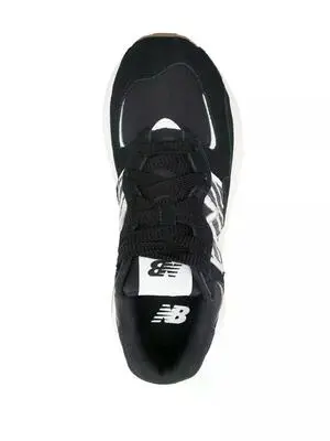 NEW BALANCE Zebra Print Low-top Sneakers - Black