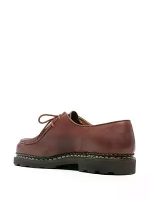 Paraboot Michael Leather Derby Shoes - Brown