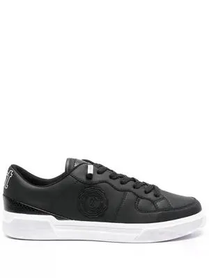 Just Cavalli Logo-patch Leather Sneakers
