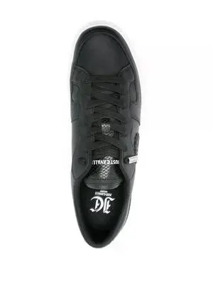 Just Cavalli Logo-patch Leather Sneakers