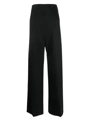 Rick Owens Tailored Pressed-crease Trousers
