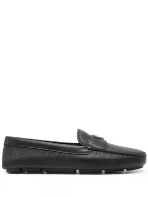 Prada Almond Toe Loafers For Men