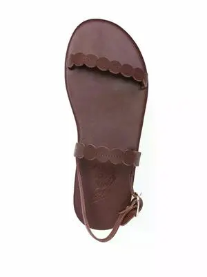 ANCIENT GREEK SANDALS Aroula Leather Sandals - Brown
