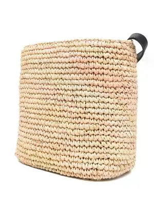 Kenzo Boke Flower Raffia Crossbody Bag