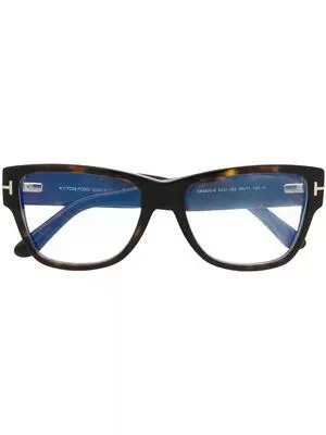 TOM FORD Logo-arm Tortoiseshell Glasses