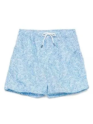 Fedeli Madeira Swim Shorts - Blue