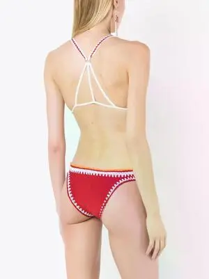 AMIR SLAMA Two-tone Design Bikini Set