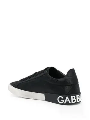 Dolce & Gabbana Portofino Canvas Sneakers