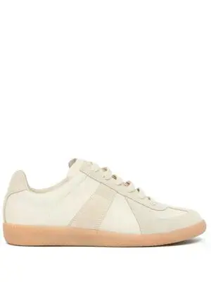 MAISON MARGIELA Replica Low-top Leather Sneakers - Neutrals