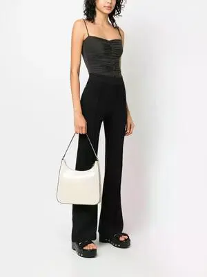 Staud Alec Leather Shoulder Bag