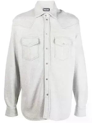 DIESEL® S-ocean-e1 Cotton Shirt Jacket