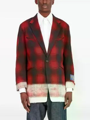 MAISON MARGIELA Pendleton Checked Blazer