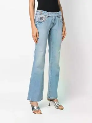 Versace Flared Denim Jeans