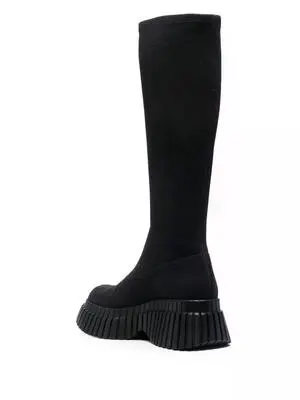 Camper 70mm Knitted Platform Boots