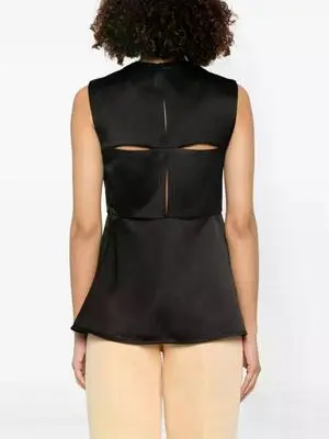 JIL SANDER Satin Vest