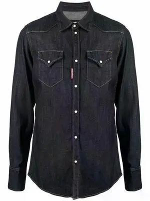 Dsquared2 Dark-wash Denim Shirt