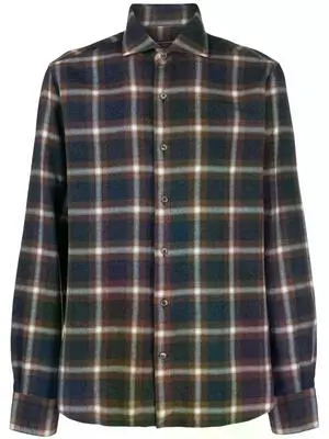 ORIAN Plaid Flannel Shirt