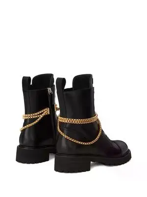 GIUSEPPE ZANOTTI Alexa Chain-detail Boots