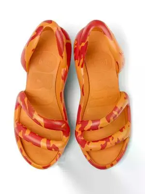 Camper Kobarah Slingback Heeled Sandals - Orange