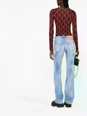 Dsquared2 Distressed Flared Jeans